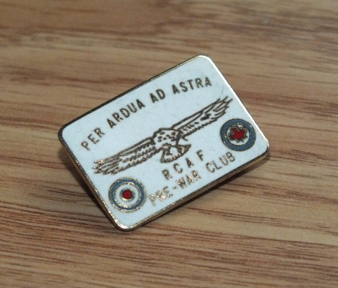 Per Ardua Ad Astrta Pre-war Club Collectible Vintage Souvenir Lapel Pin ...