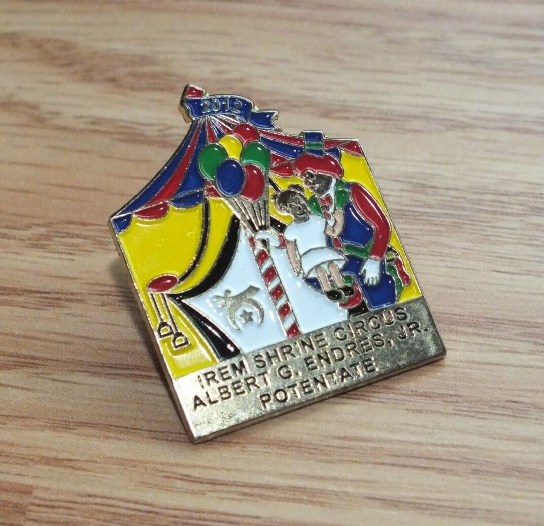 Irem Shrine Circus Albert G. Endres, Jr. Potentate Collectible Vintage ...