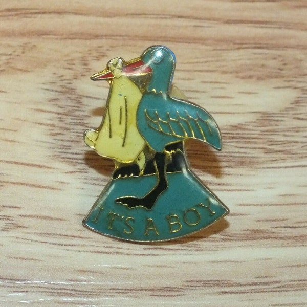 Stork Pin - Etsy