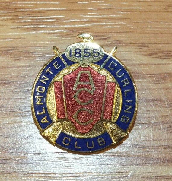 vintage huntley curling club - Gem