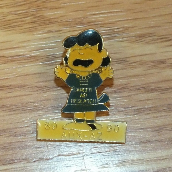 Peanuts Lucy Pin - Etsy