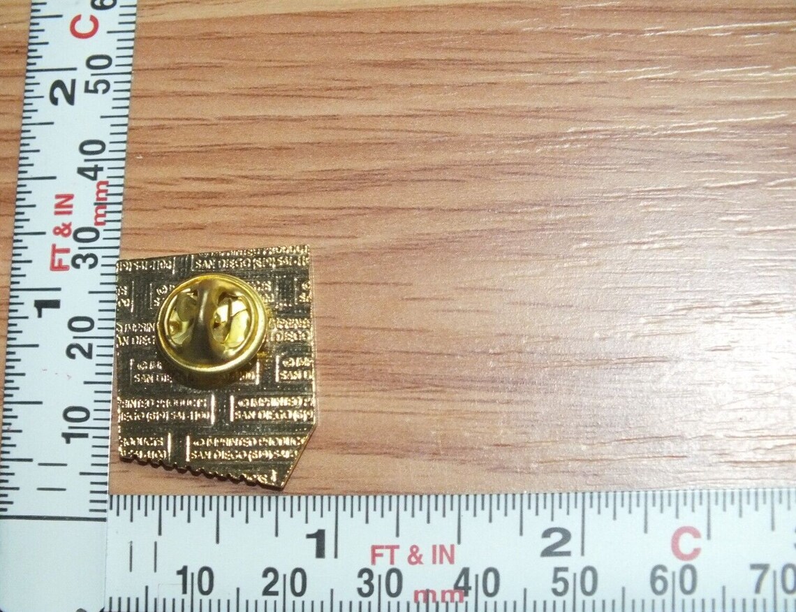 Vintage Gold Tone Nacs 90 San Jose Collectible Souvenir Lapel Pin - Etsy