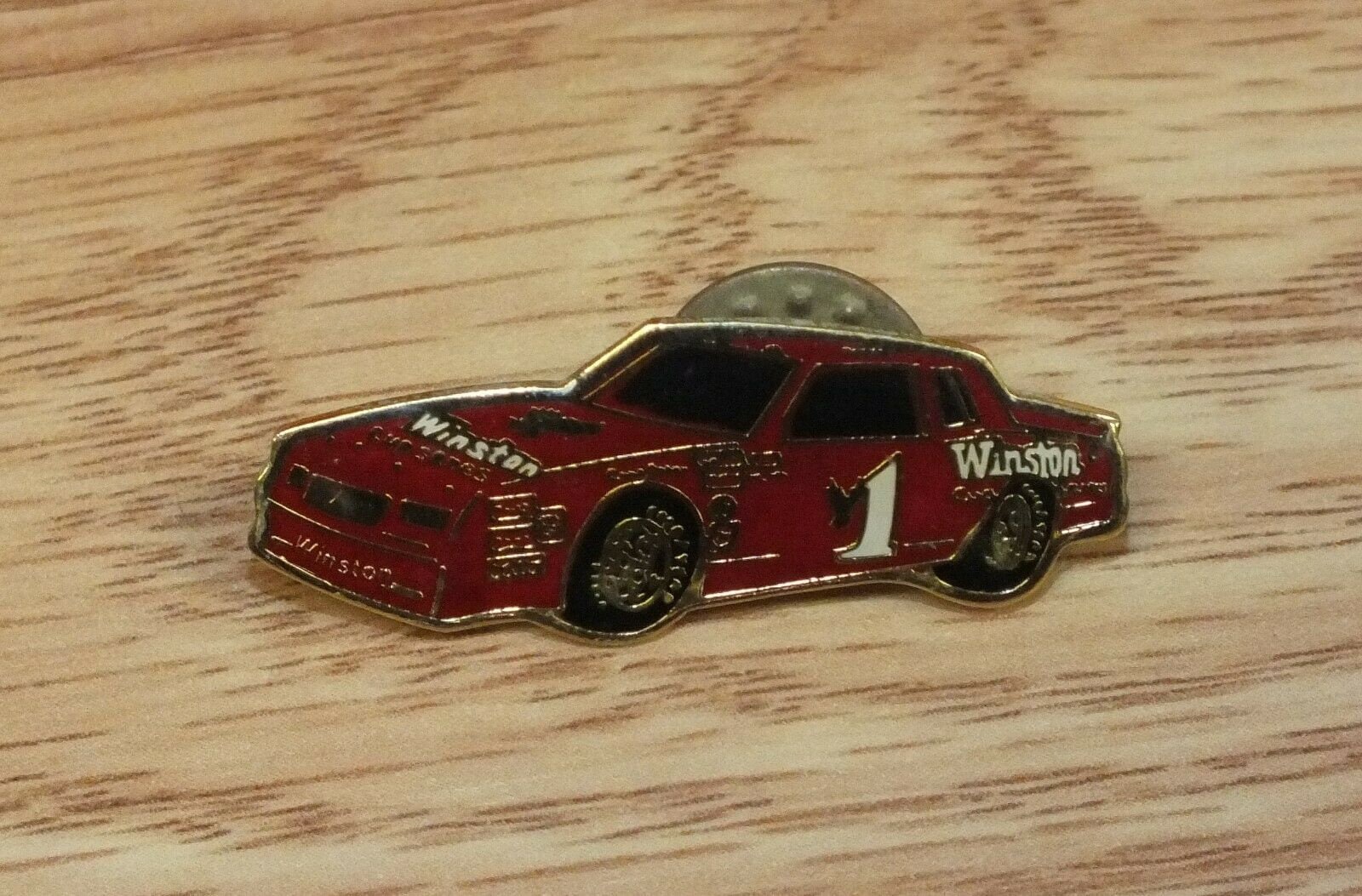 Vintage 1987 Winston Cup Series #1 Collectible Red Race Car Souvenir ...
