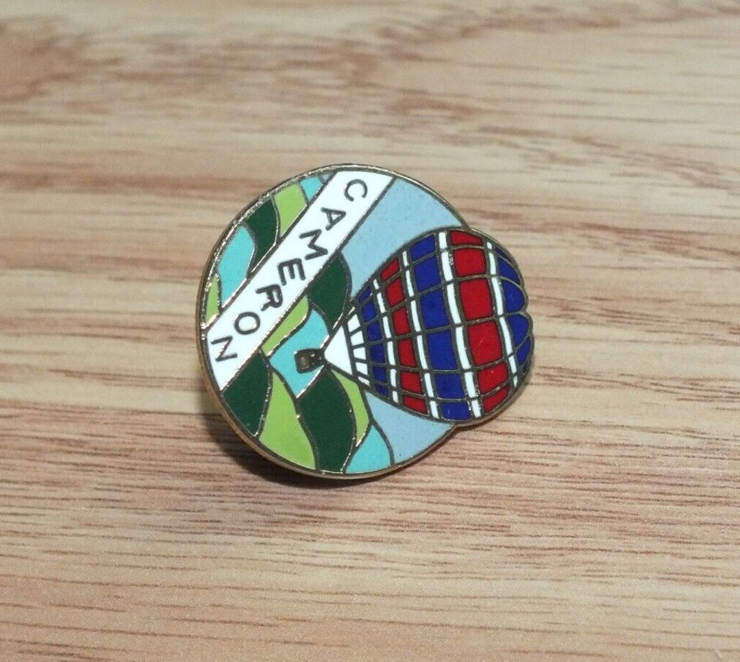 Vintage Cameron Hot Air Balloon Collectible Gold Tone Souvenir - Etsy