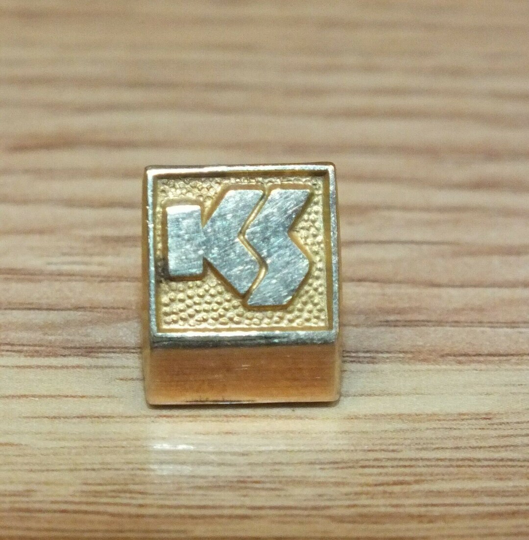 Vintage LGB 1/10 10k Gold KS Collectible Square Lapel Pin - Etsy