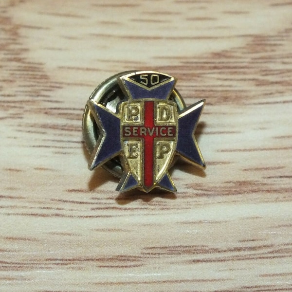Knights Templar Lapel Pin - Etsy