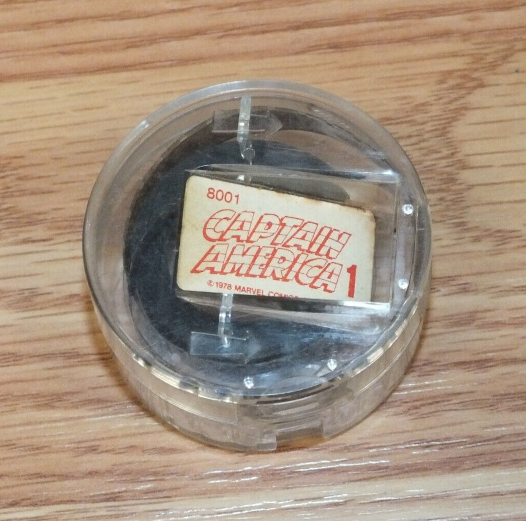 Vintage Micro Super 8 Movie Player Cassette Film Reel Captain American ...