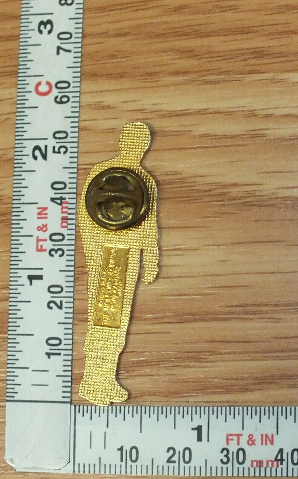 Vintage 1986 Star Trek Original Series Captain Kirk Collectible Lapel ...