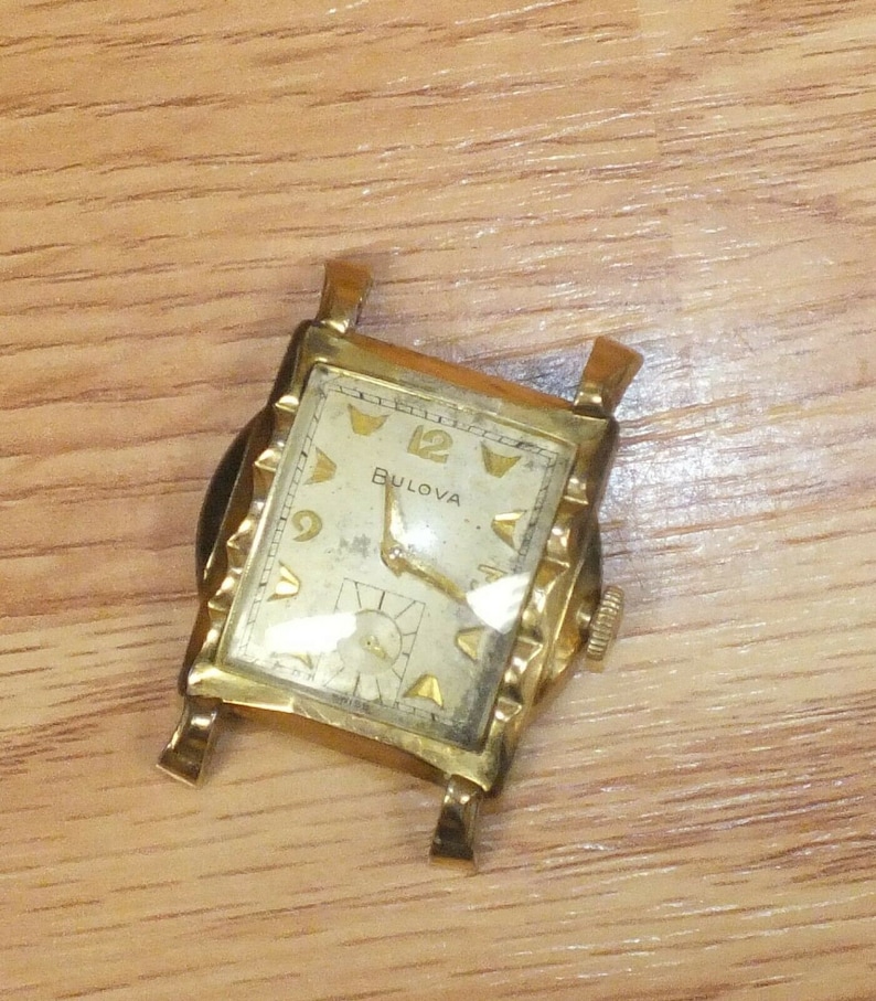 NOT WORKING Genuine Vintage Bulova L7 Pearson (C129921) Women's Watch ...