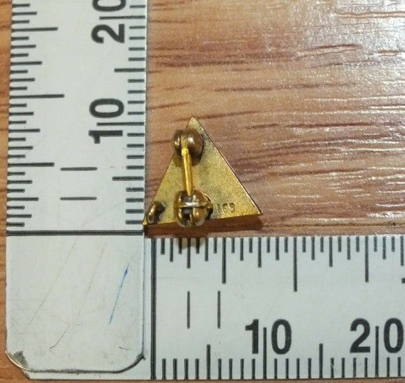 Vintage LGB Gold Cross Black Triangle Collectible Sma… - Gem