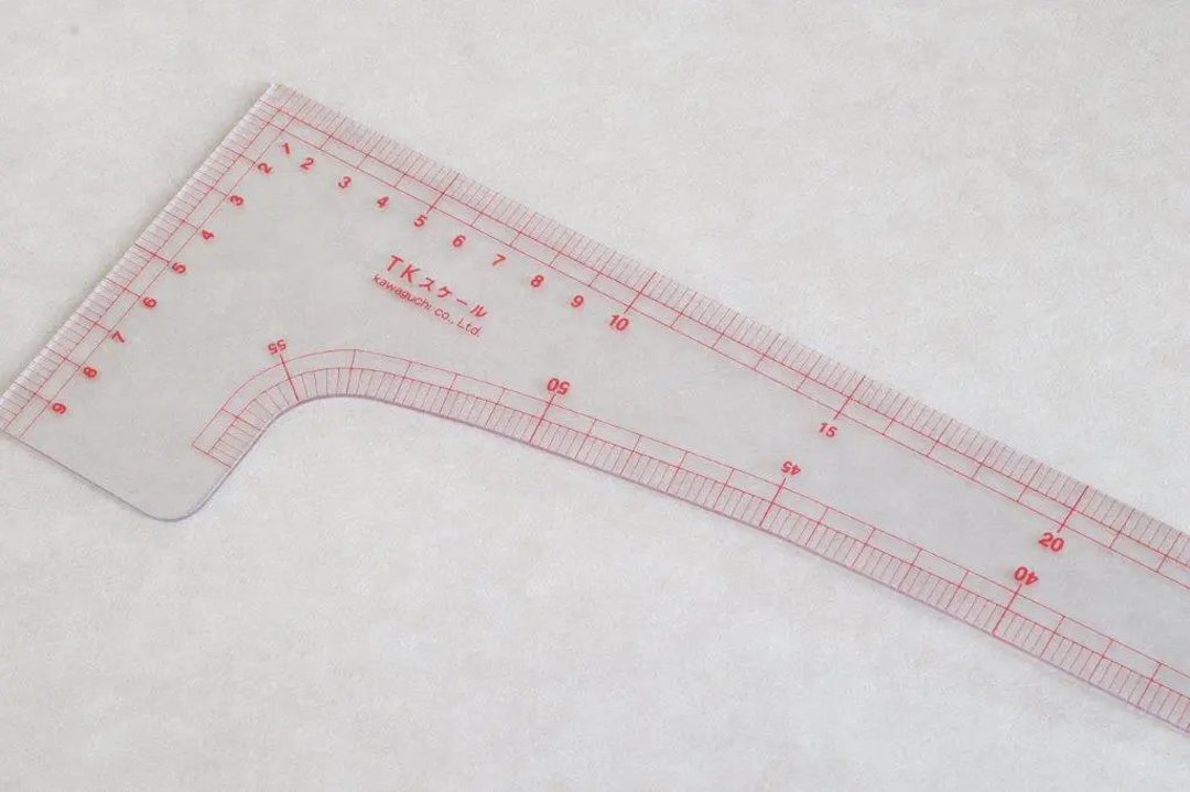 Kawaguchi L-shaped Pattern Ruler 60cm - Etsy