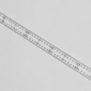 Clover 50 Cm Paperfeel Flexible Ruler - Etsy