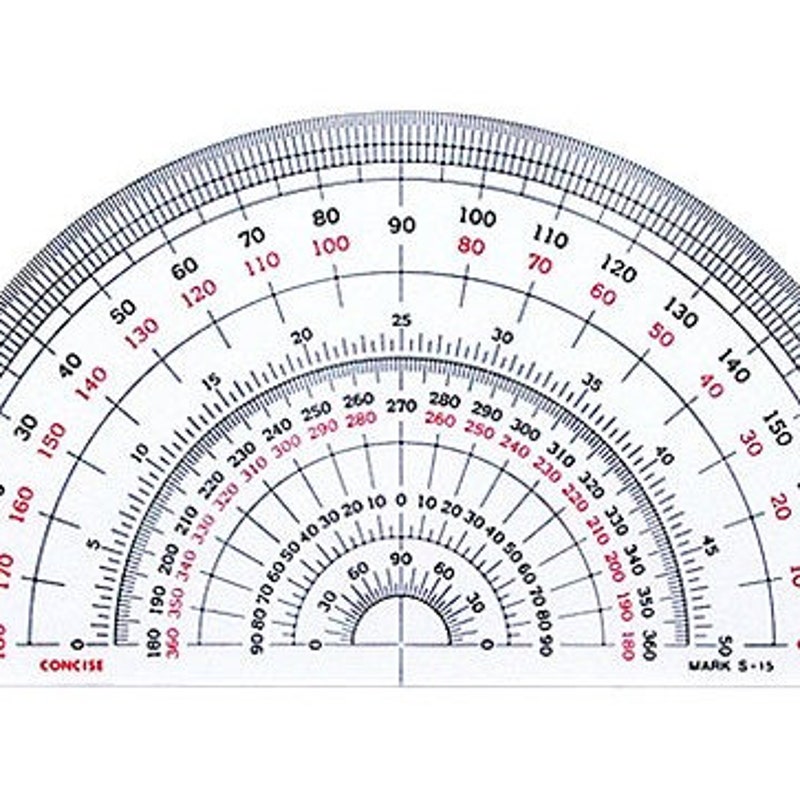 Protractor - Etsy