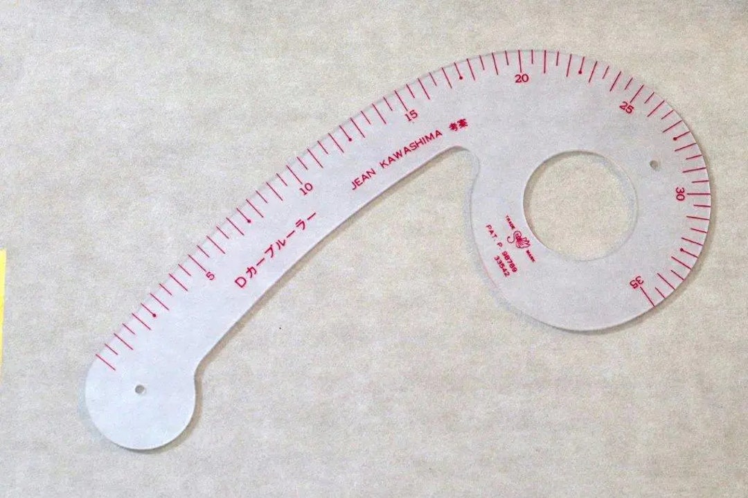 Bunka D Curved Ruler - Etsy