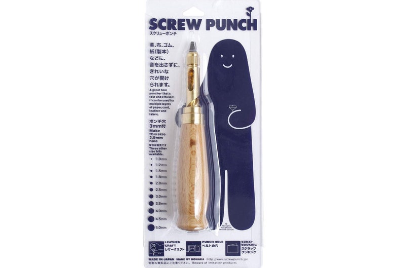 Nonaka Seisakujo Screw Punch With 3mm Blade - Etsy