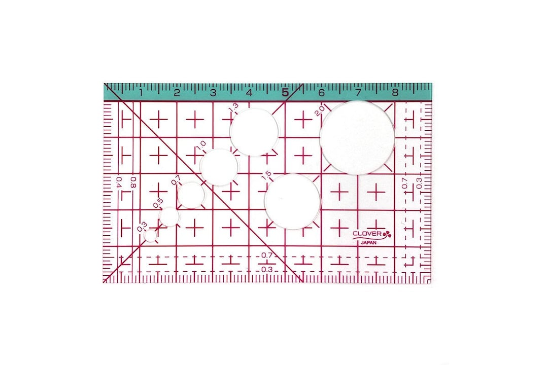 Clover Ruler Card - Etsy