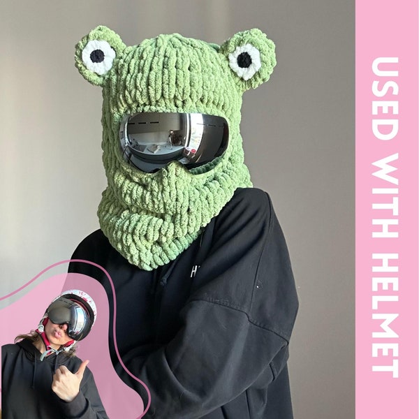 Frog Mask - Etsy
