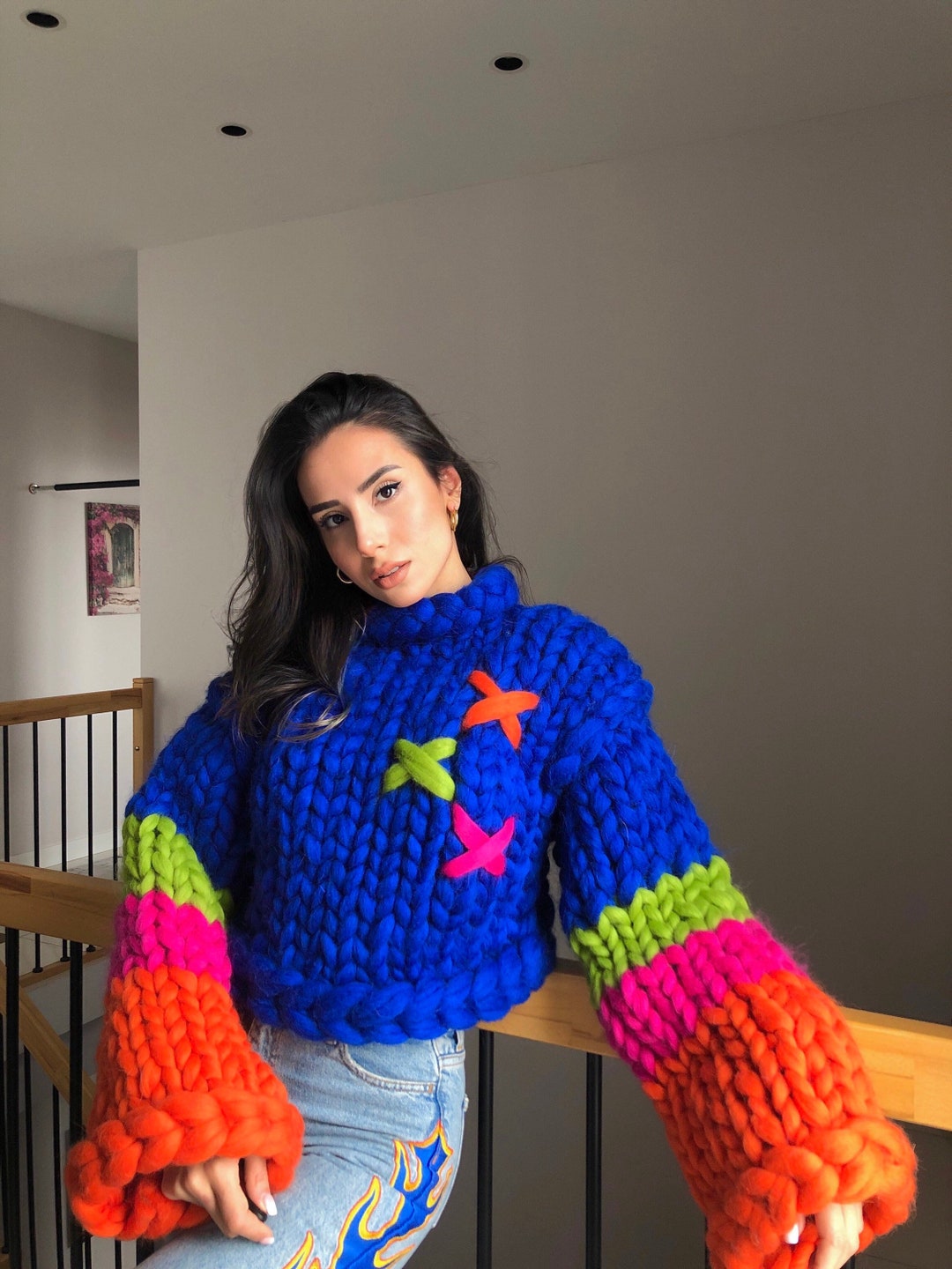 Cardigan Sweater for Woman, Custom Cardigan, Cardigan Femme Fait Main ...