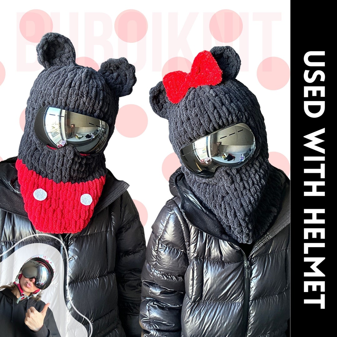 Animal Handmade Balaclava, Cartoon Balaclava, Unisex Balaclava, Couple ...