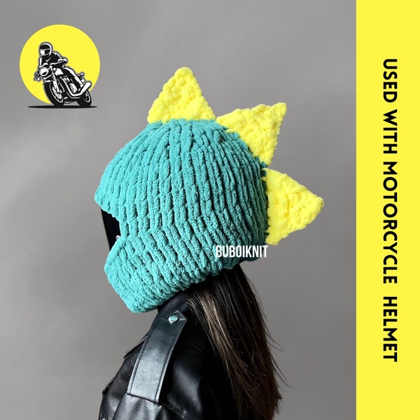 Crocheted Motorcycle Helmet Cover - Etsy