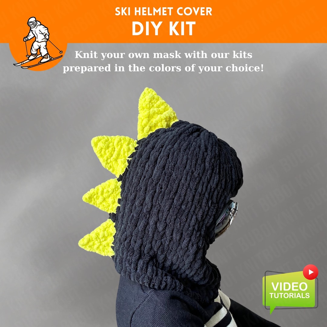 DIY KIT, Do It Yourself Kit, Handmade Kit, Face Mask, Balaclava Mask ...