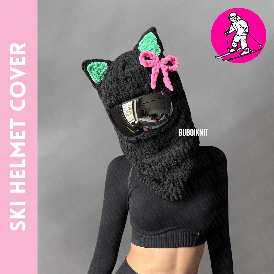 Ski Helmet Cover, Helmet Balaclava Mask, Snowboard Helmet Cover, Face ...
