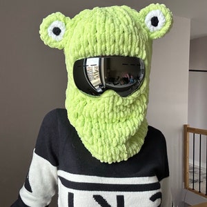 Frog Balaclava Ski Helmet Mask Helmet Protector Balaclava - Etsy Canada