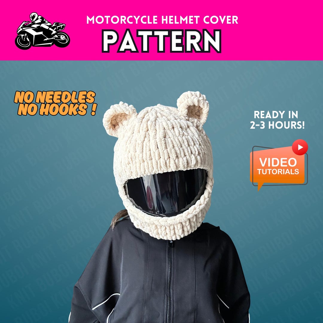PATTERN Motorcycle Helmet Cover, Balaclava Mask, Motorbike Equipment ...