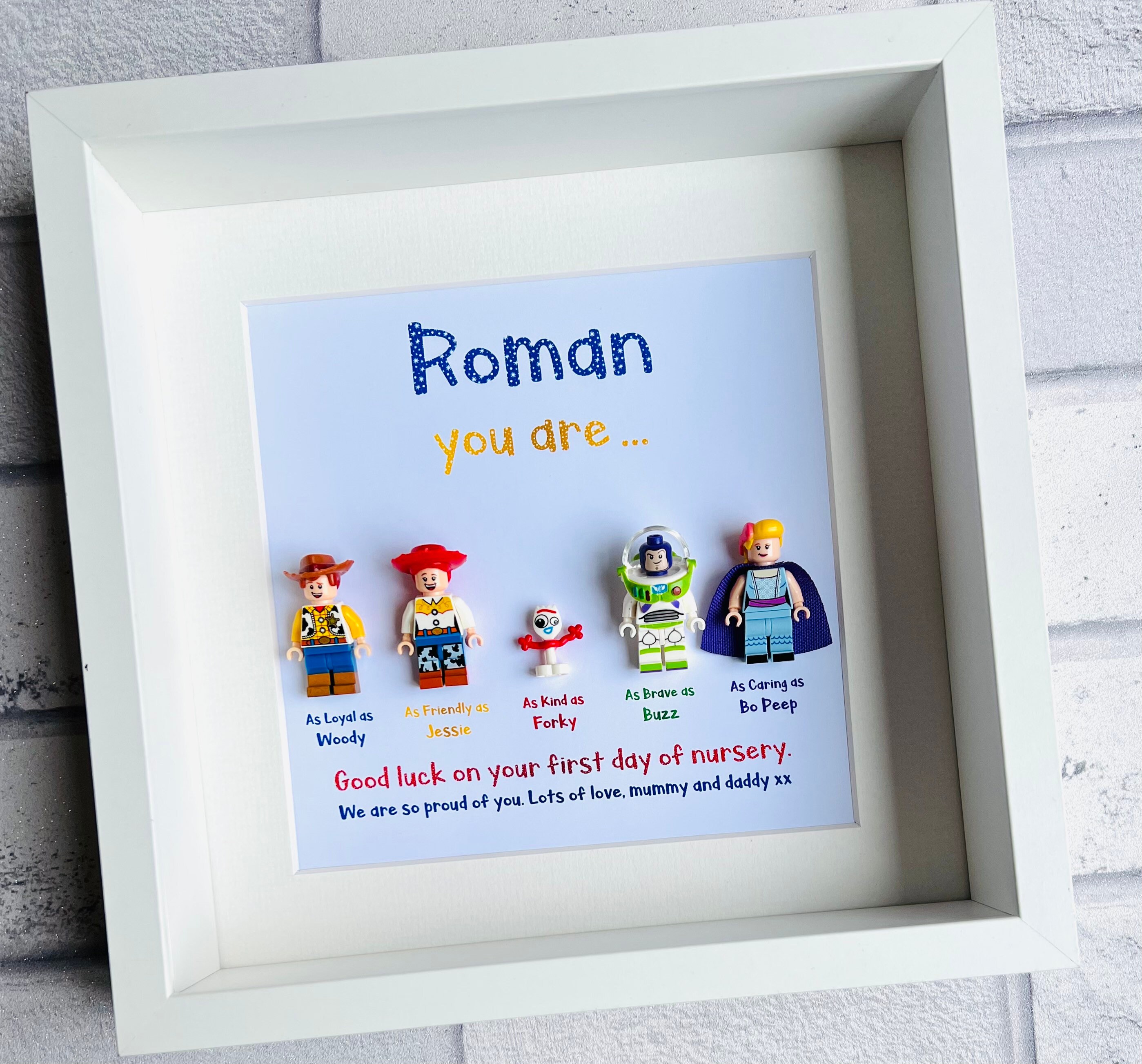 Toy Story Personalised Gift Frame - Etsy