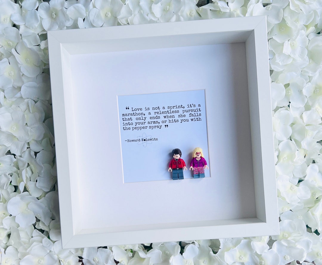 Howard & Bernadette the Big Bang Theory Personalised Gift Frame - Etsy