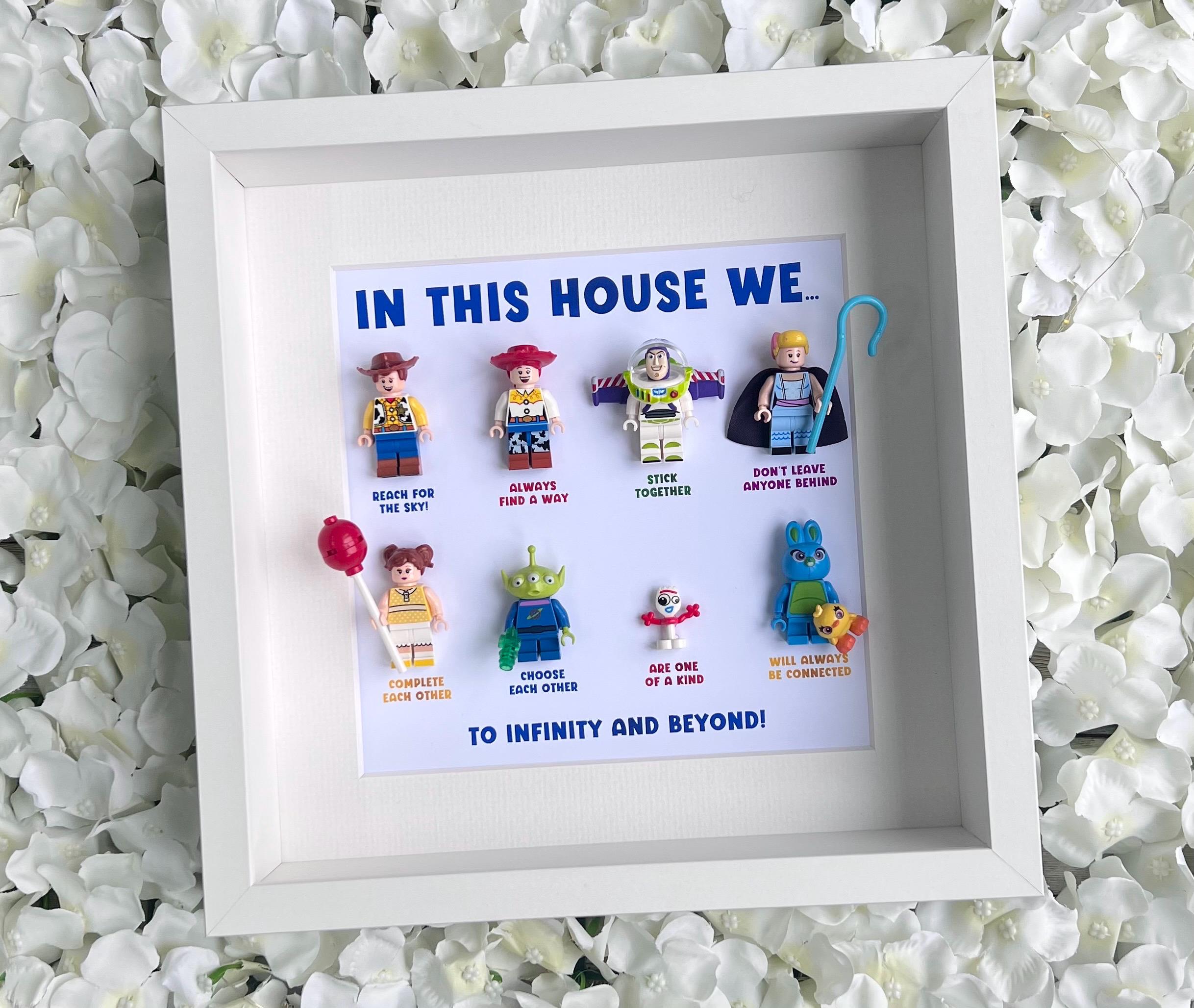 In This House We… Toy Story Gift Frame (personalised Unique Customised ...