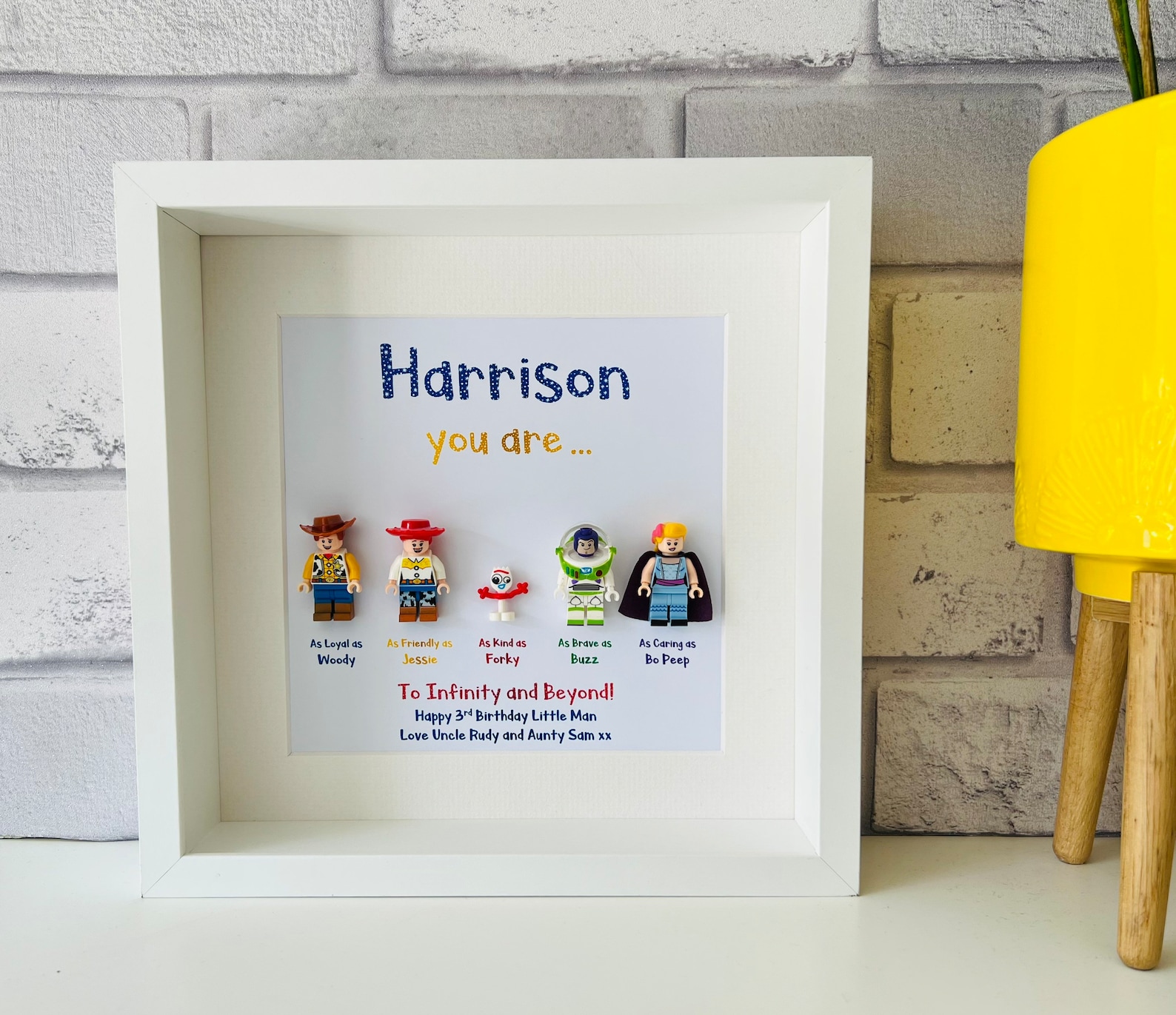 Toy Story Personalised Gift Frame - Etsy