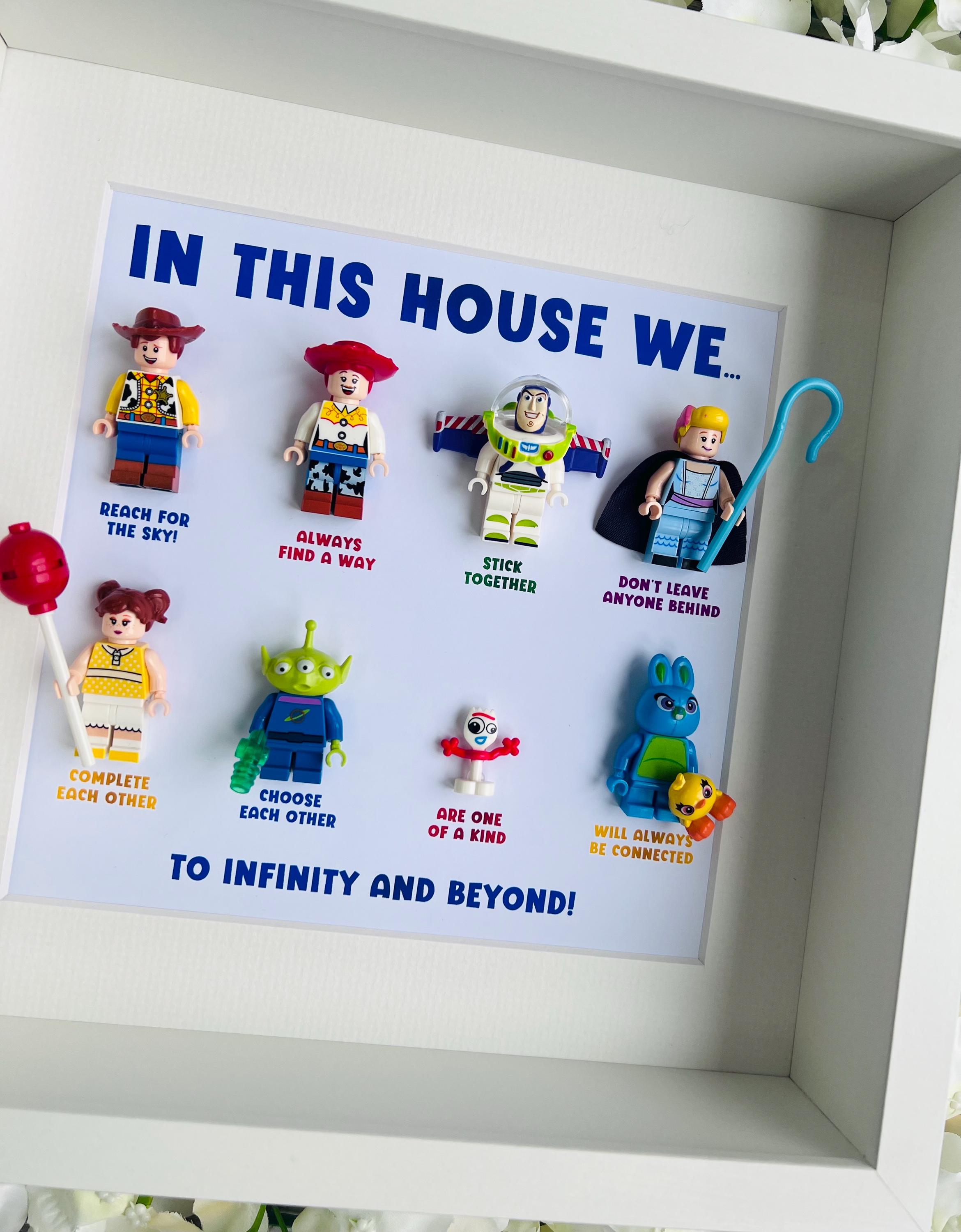 In This House We… Toy Story Gift Frame (personalised Unique Customised ...