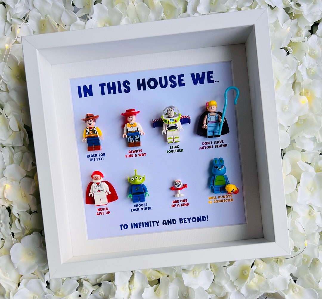 In This House We Toy Story Gift Frame personalised Unique Customised ...