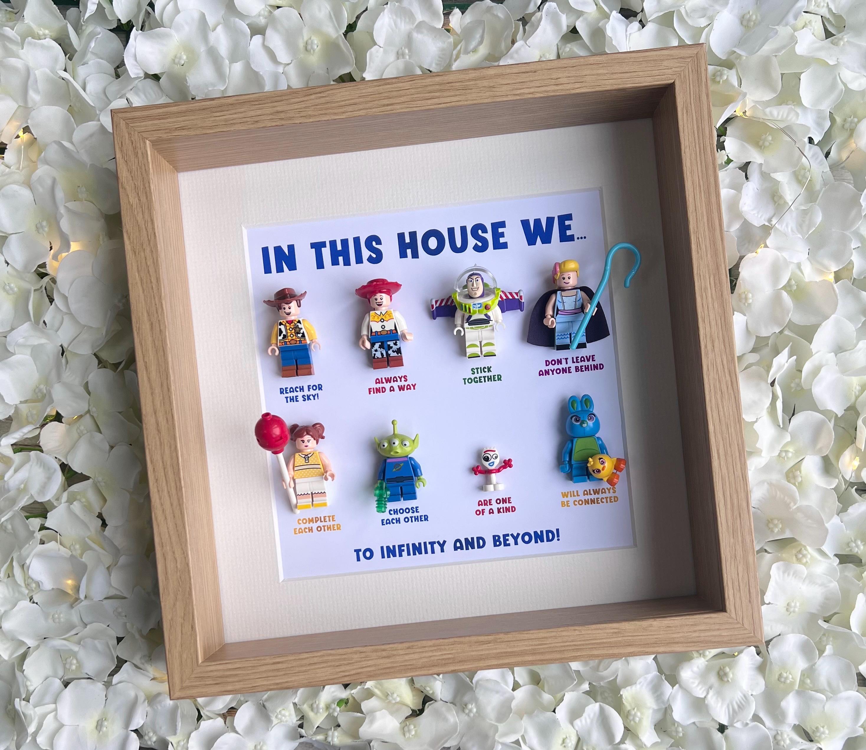 In This House We… Toy Story Gift Frame (personalised Unique Customised ...