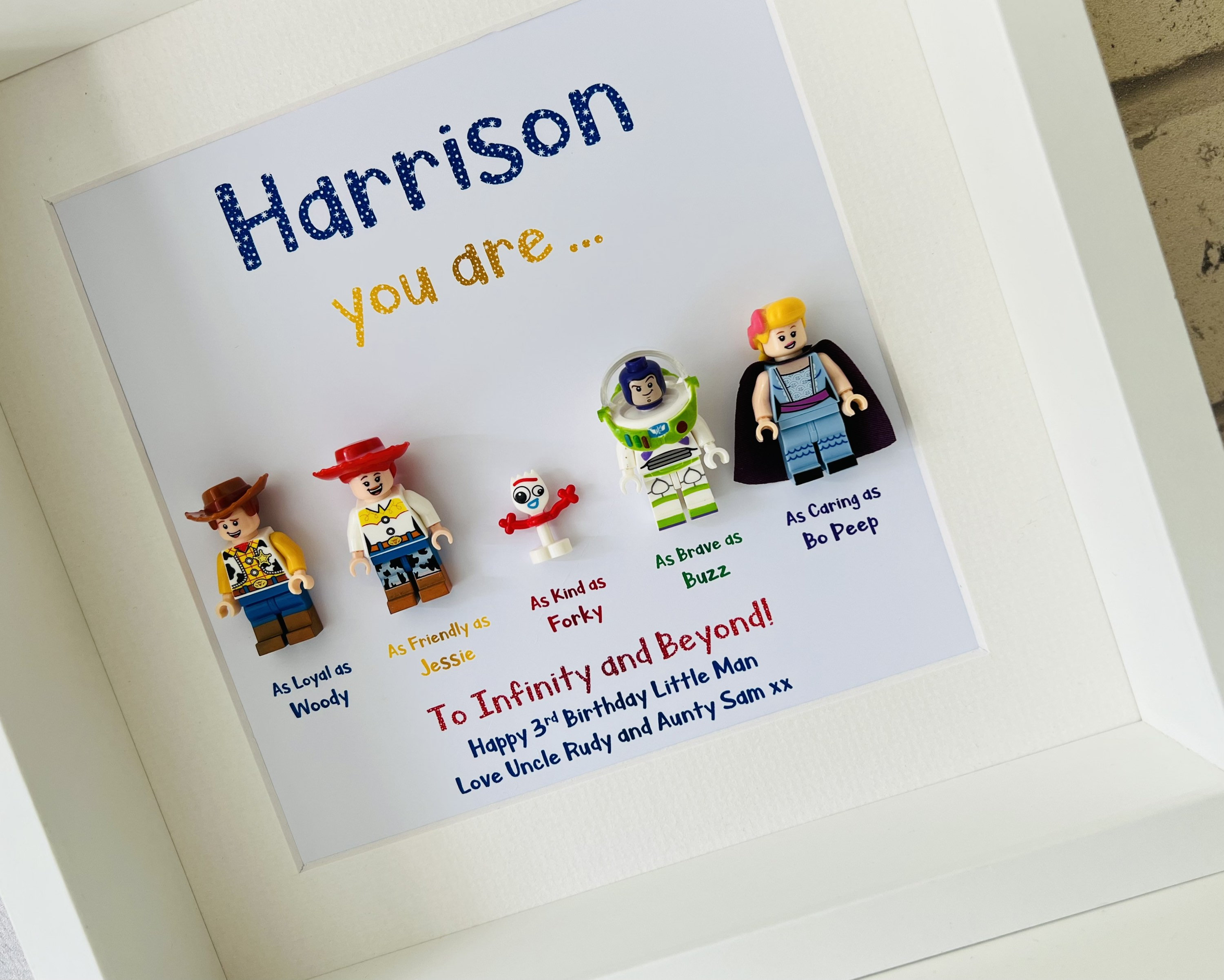 Toy Story Personalised Gift Frame - Etsy