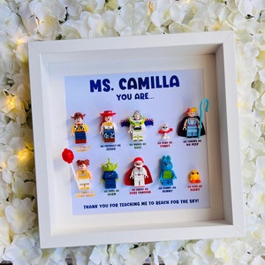 Toy Story Teacher End of Term Personalised Gift Frame - Etsy