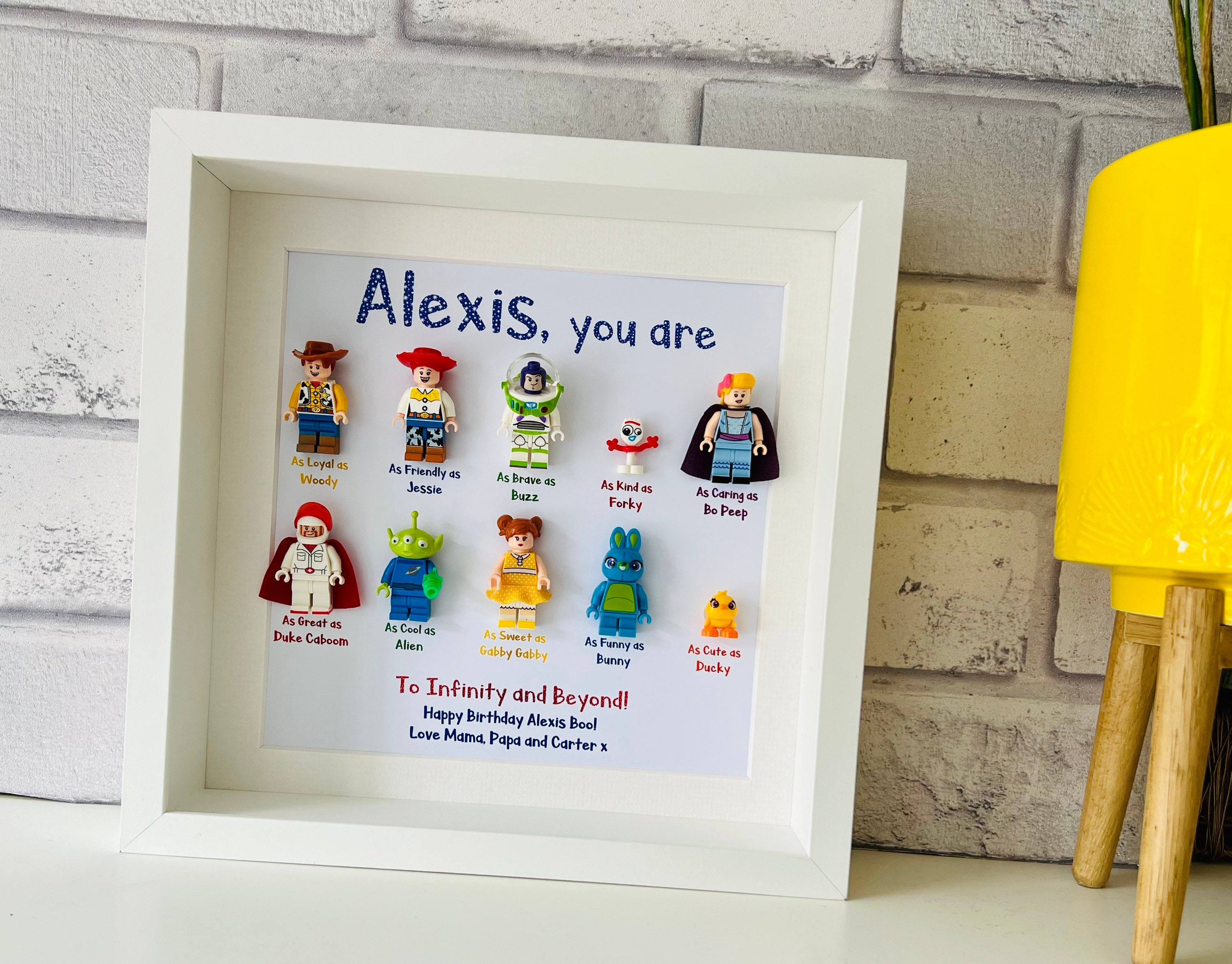 Toy Story Personalised Gift Frame - Etsy