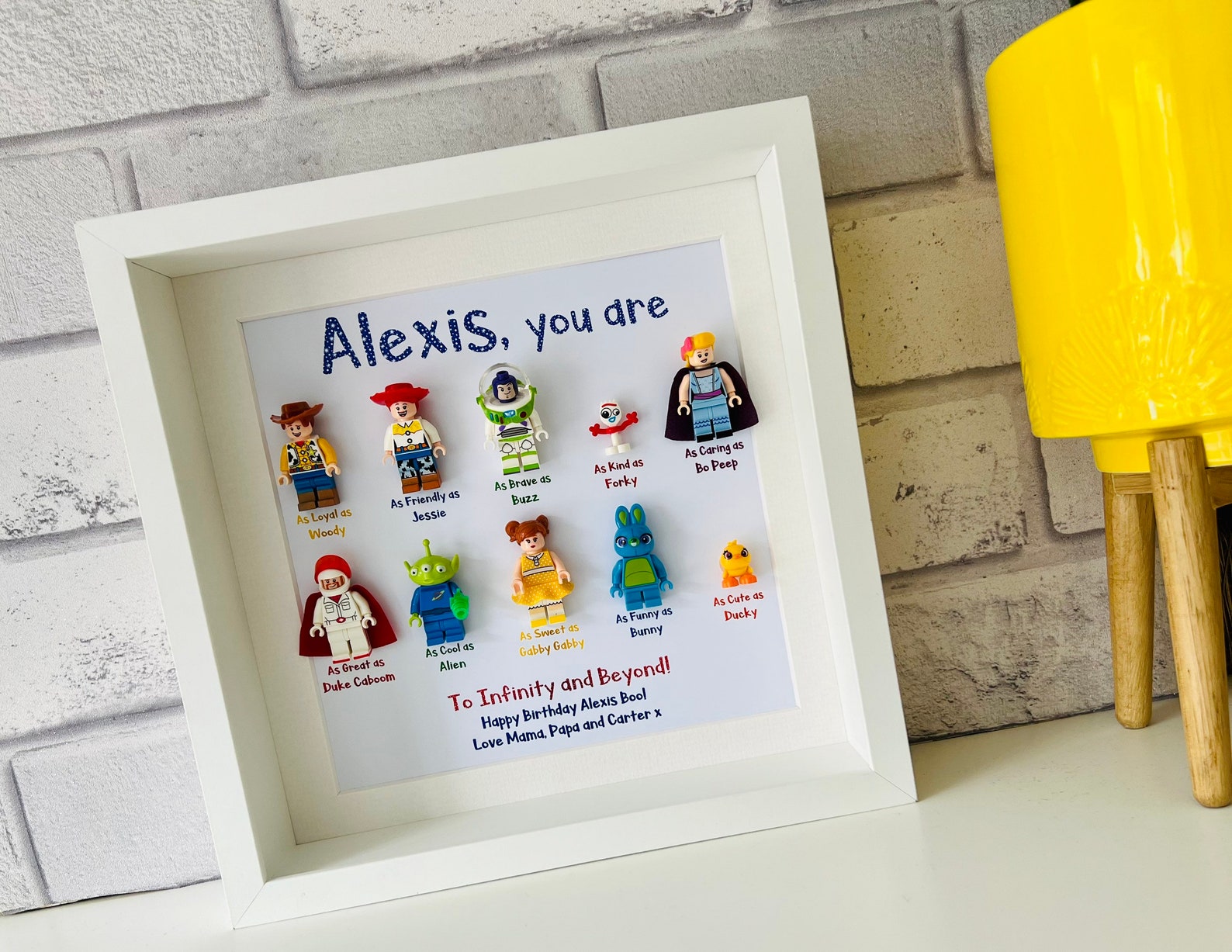 Toy Story Personalised Gift Frame - Etsy