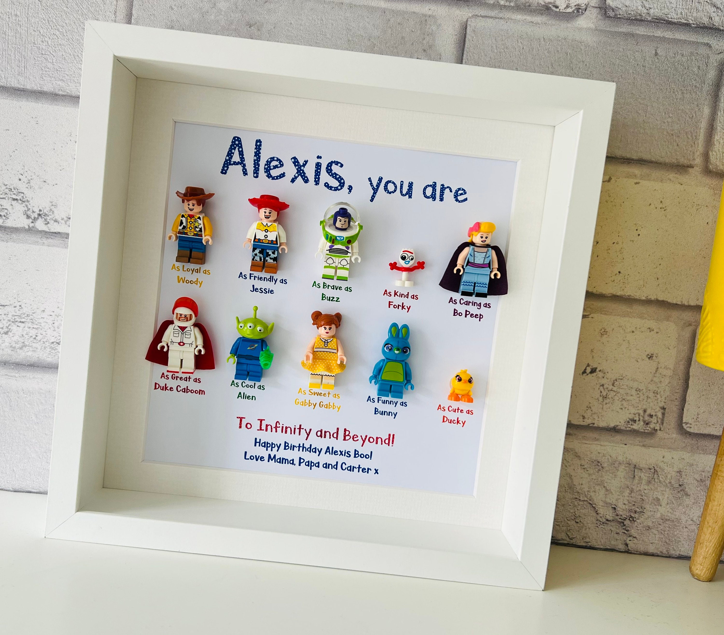 Toy Story Personalised Gift Frame - Etsy