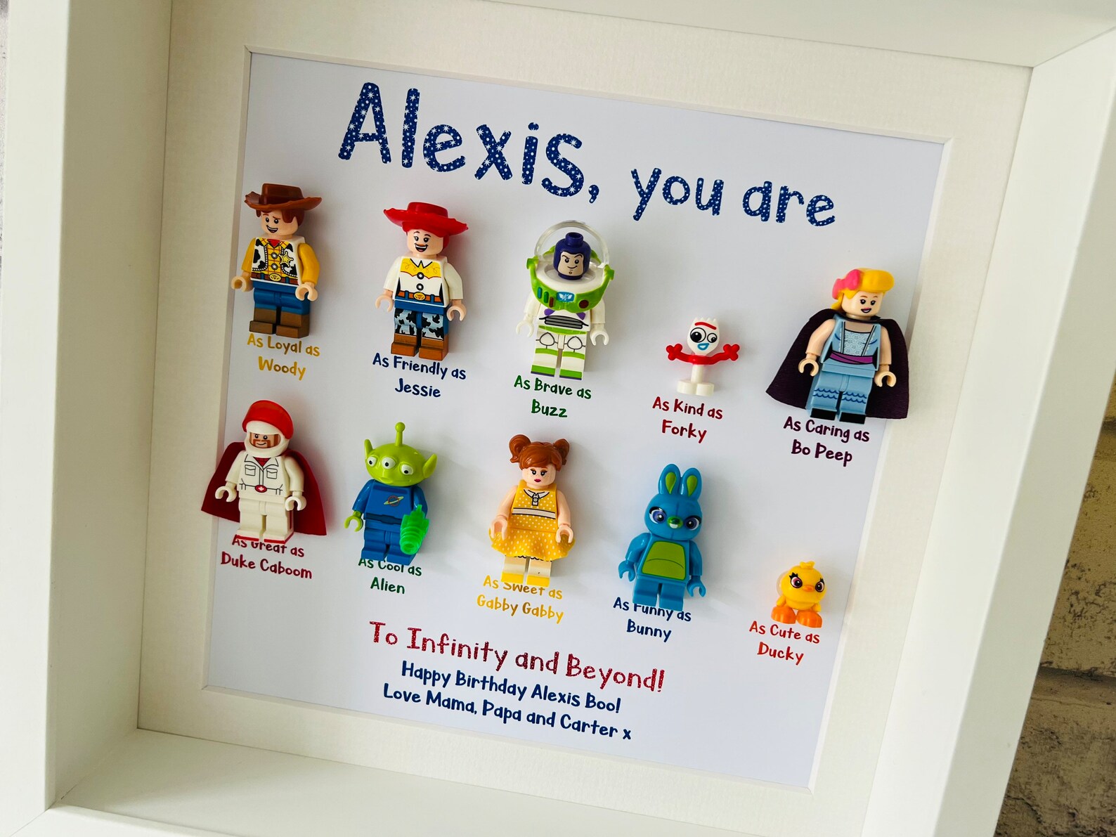 Toy Story Personalised Gift Frame - Etsy