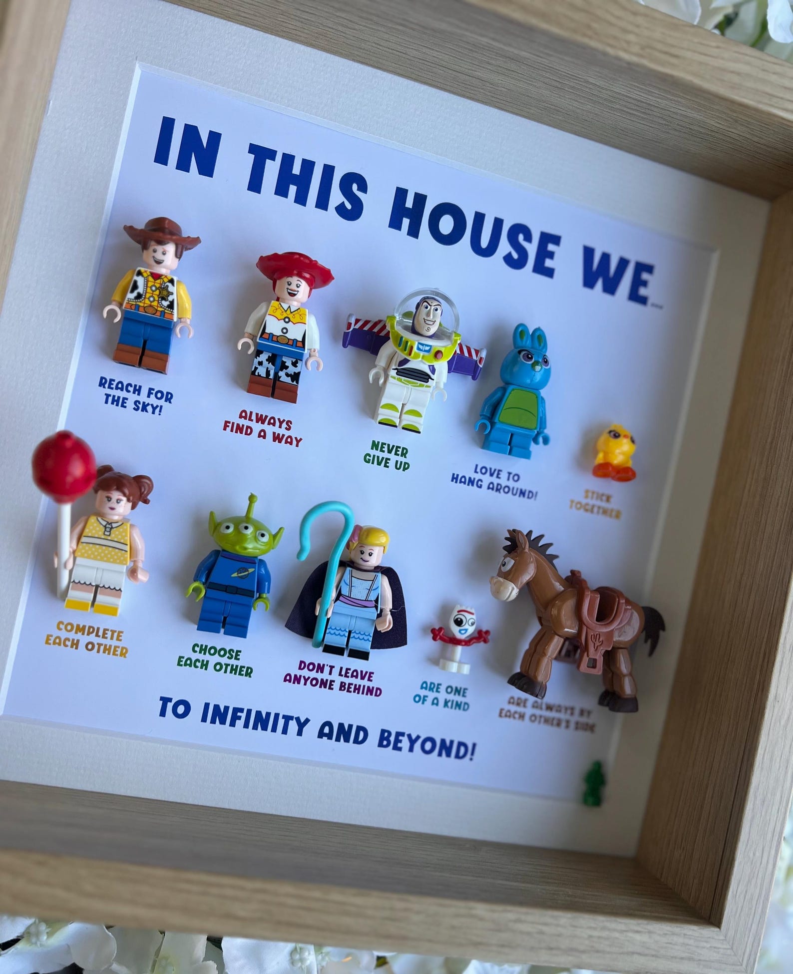 In This House We… Toy Story Gift Frame (11 Personalised Unique ...
