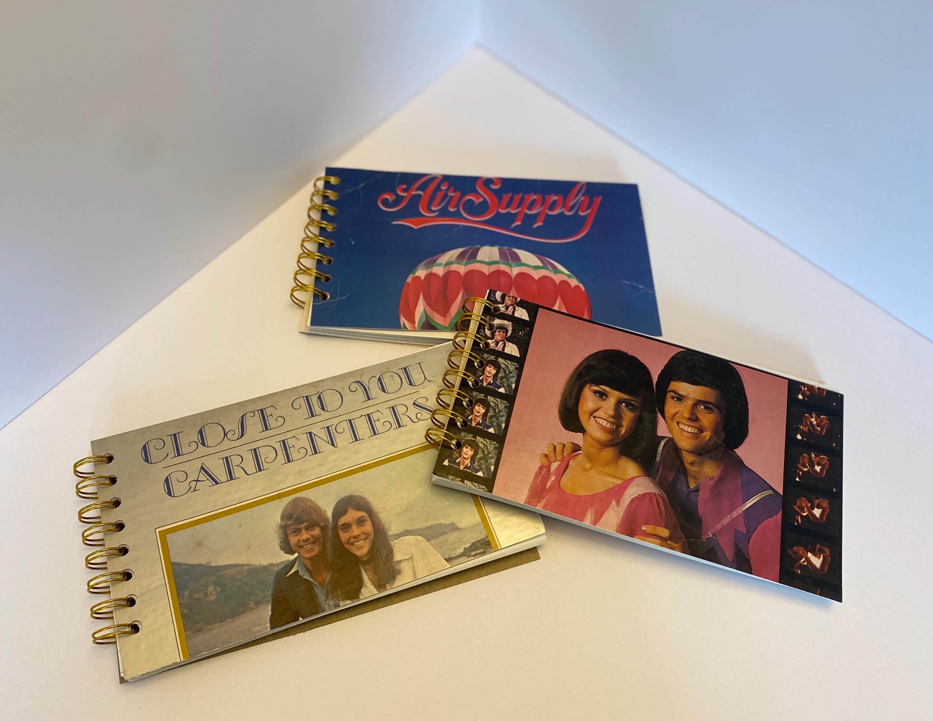 Upcycled Vintage Record Cover Album Blank Journals - Etsy