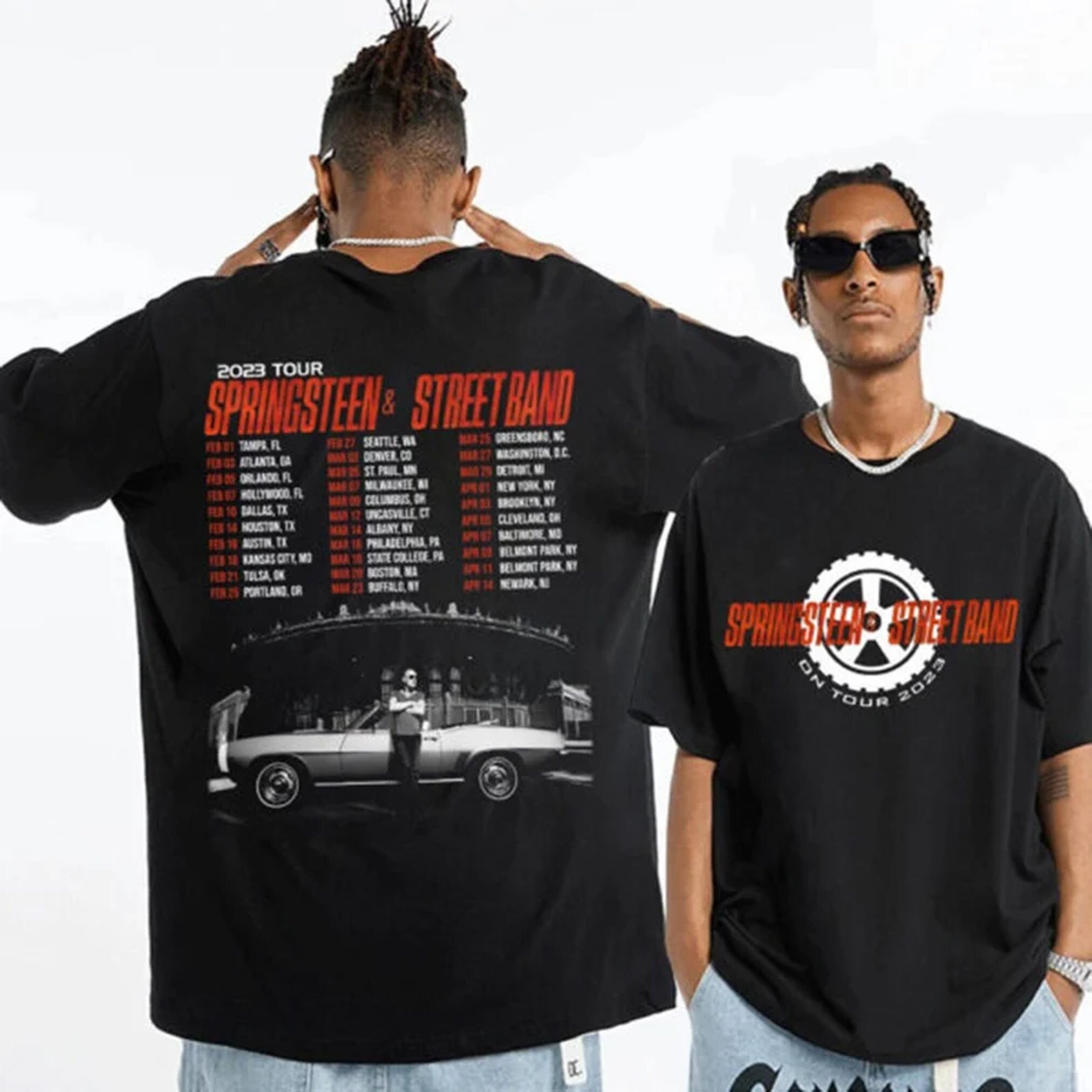 Bruce Springsteen 2023 Tour Shirt, E Street Band Tour, Springsteen Fan ...