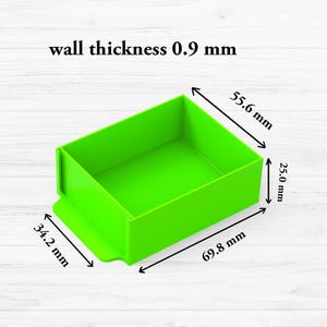 Crafting Storage Organizer: 3D Printed Box for Tiny Pieces - Etsy