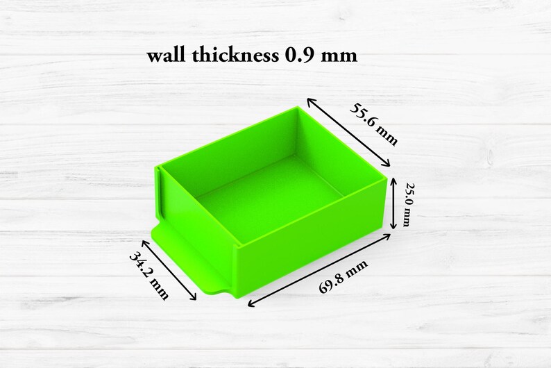 Crafting Storage Organizer: 3D Printed Box for Tiny Pieces - Etsy