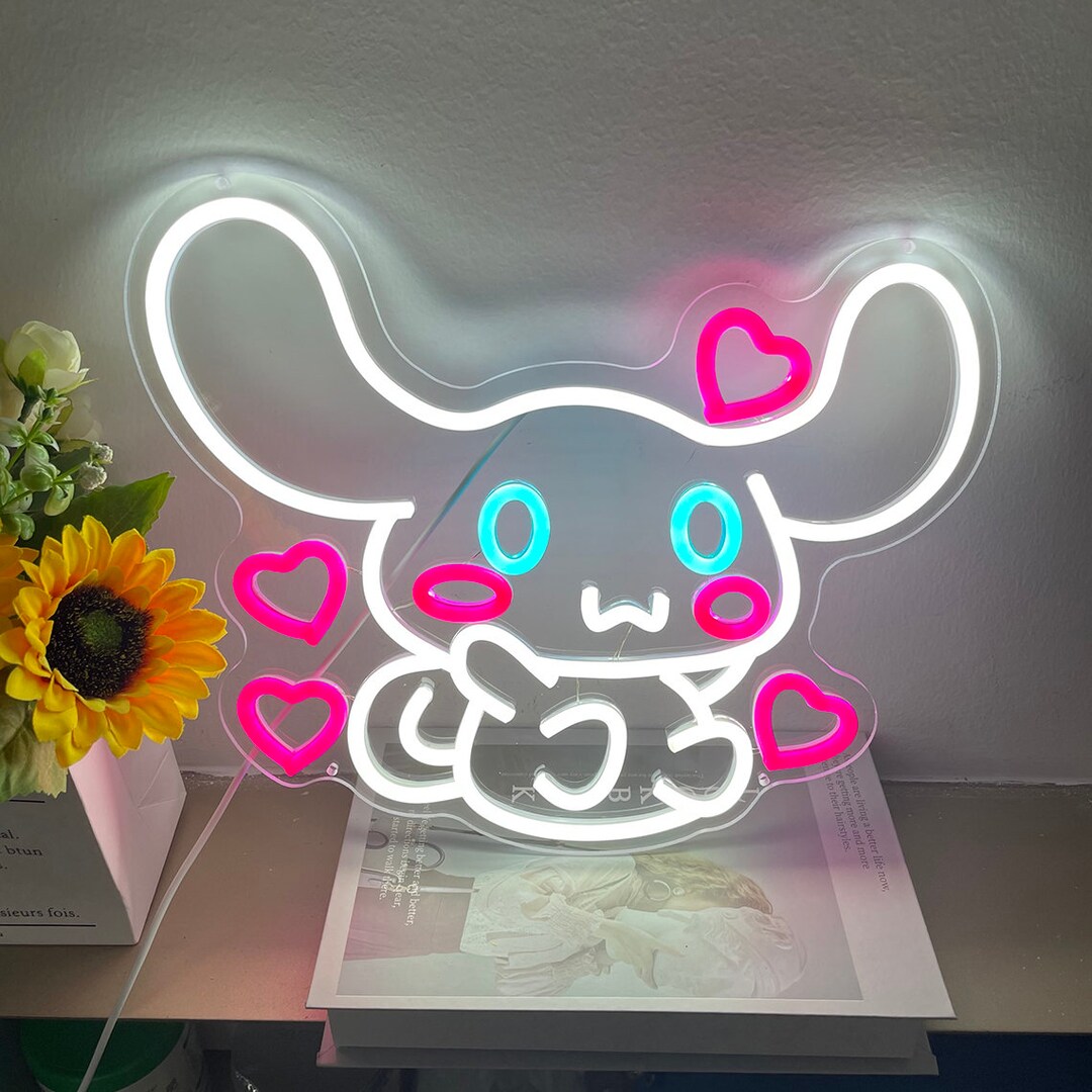 Cinnamoroll Neon Lights Anime Neon Sign Custom Neon Sign - Etsy Australia