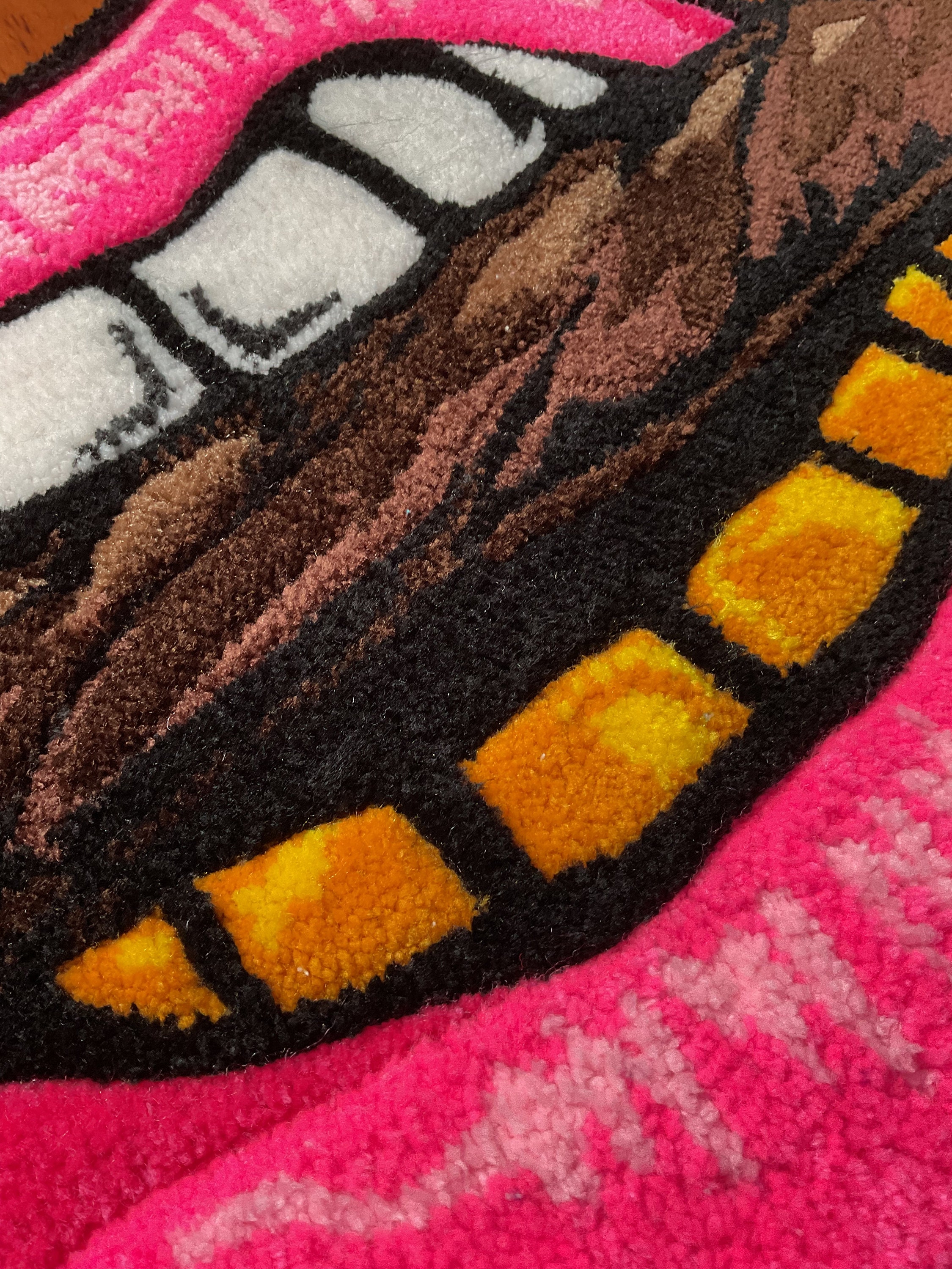 LIPS TUFTED RUG - Etsy