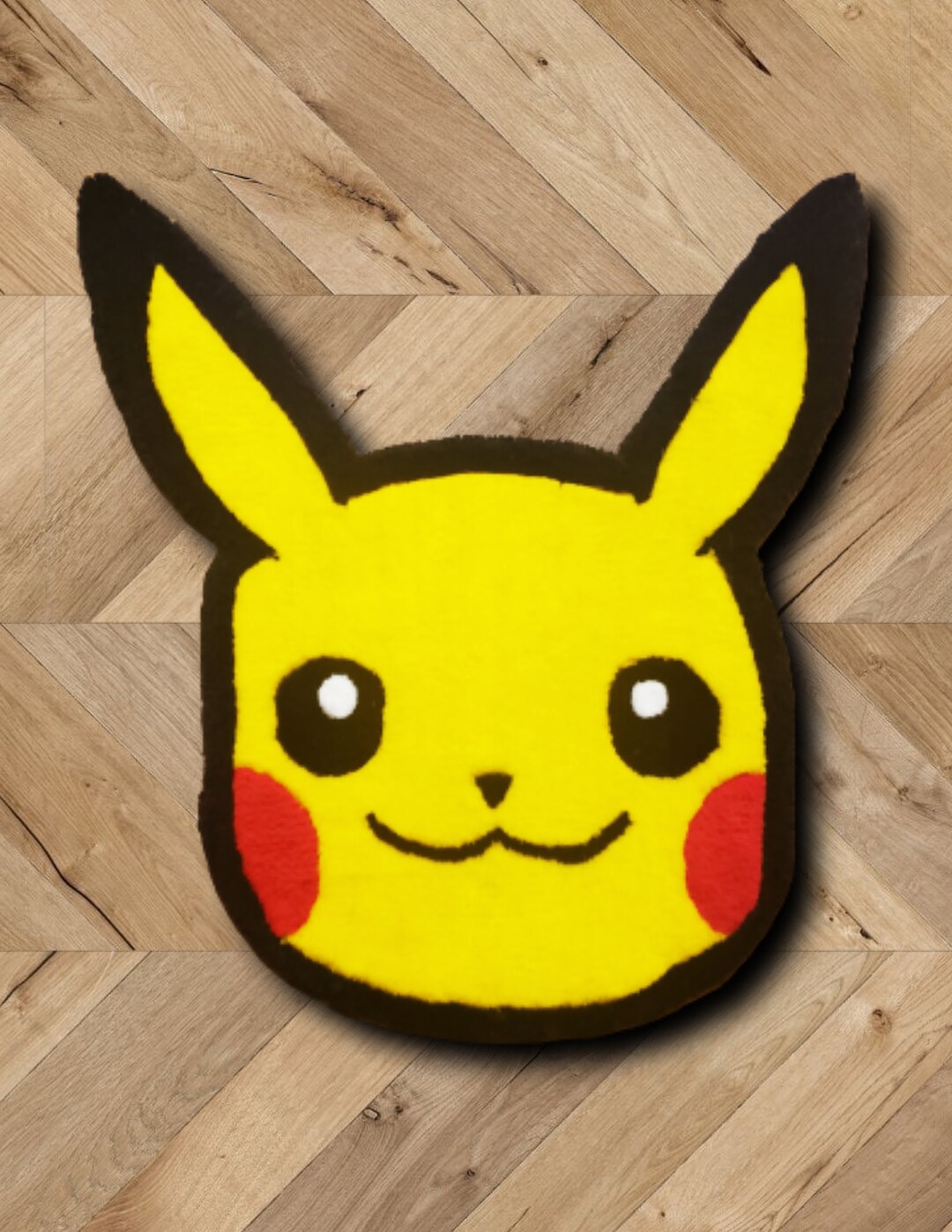 Pikachu Handmade Rug | Pokeman | Tufted Rug - Etsy