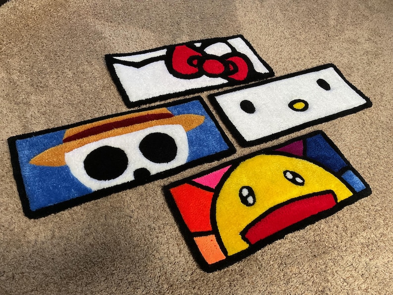 Keyboard Rug | Entertainment Center Rug | Office Decor | Wall Decor - Etsy